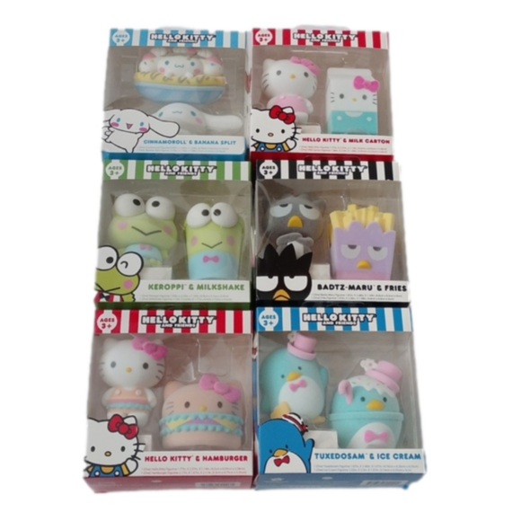 Sanrio | Toys | Hello Kitty Friends Midnight Snacks Bundle Of 6 Sets ...